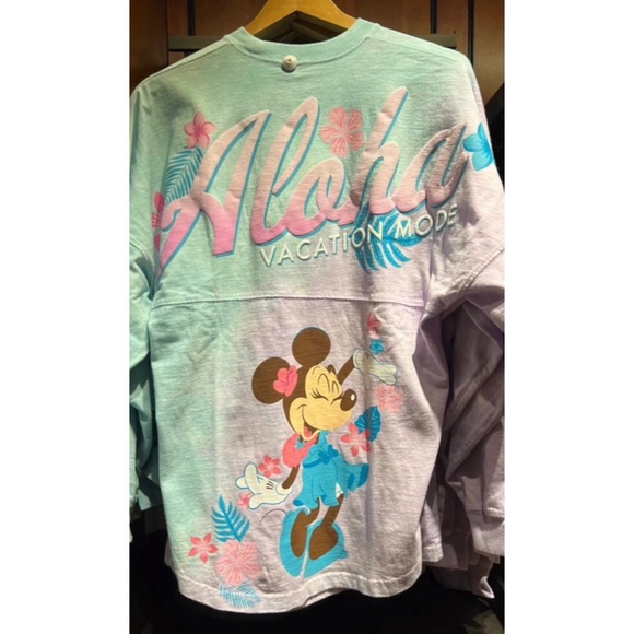 Disney | Tops | Aulani Minnie Mouse Aloha Spirit Shirt | Poshmark